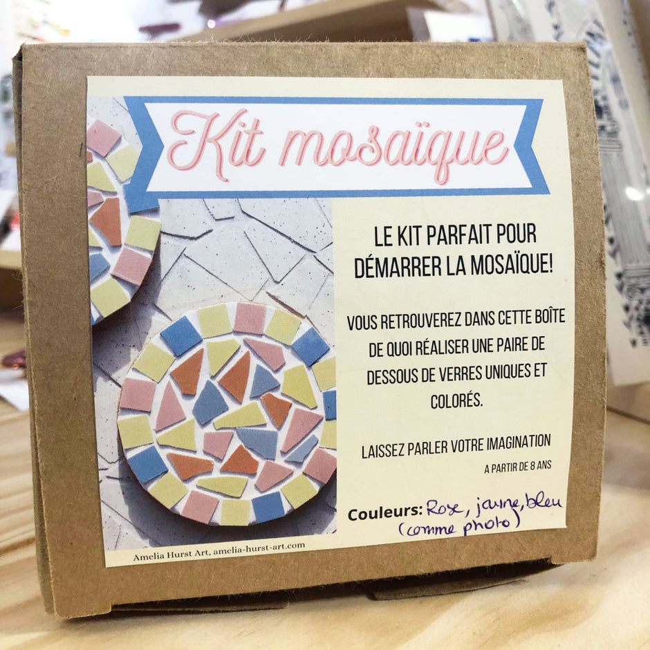 Mosaïque artiste création florale en Bretagne France – Amelia Hurst Art